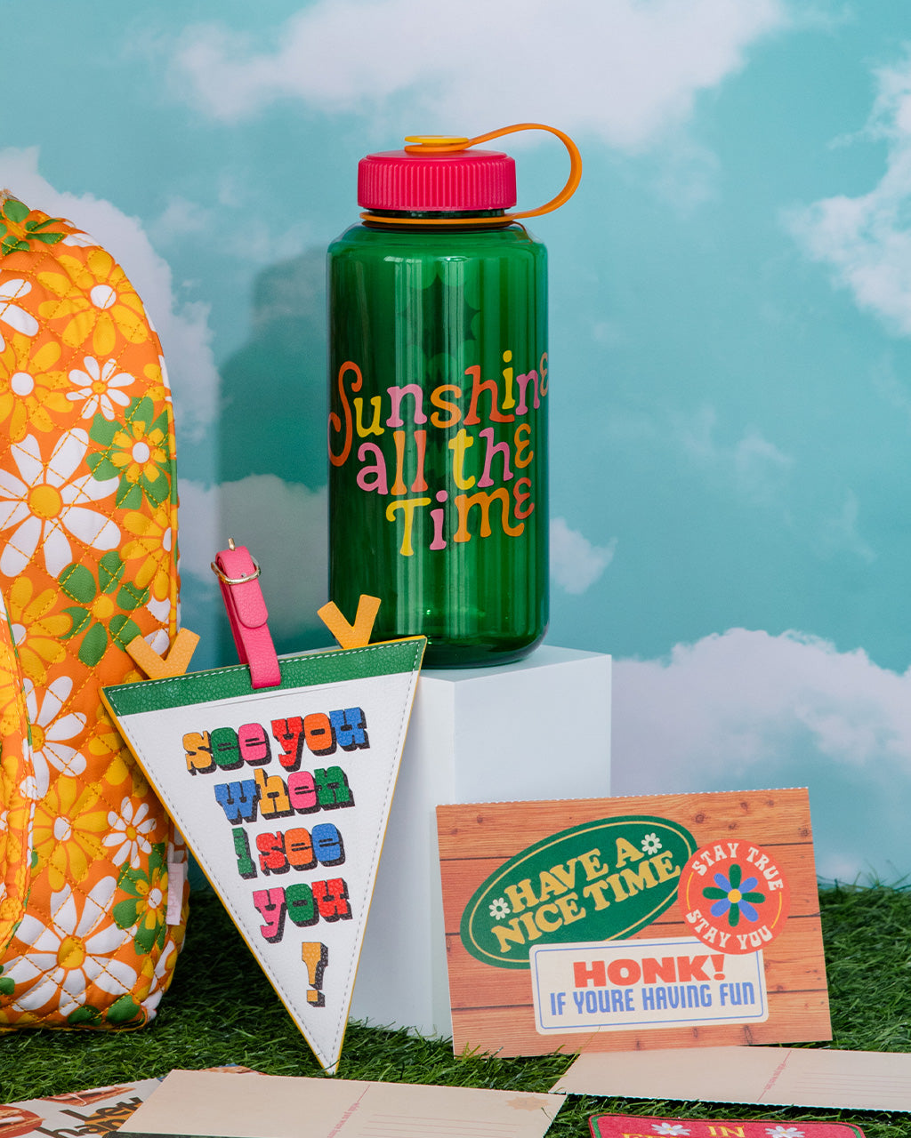 Sunshine All The Time Water Bottle | Reusable Bottle | ban.do