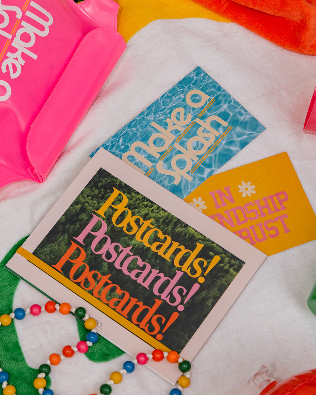 Postcard Book | 24 Illustrated Postcards | ban.do
