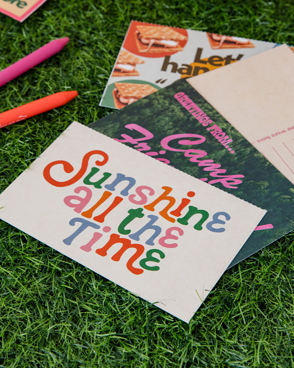 Postcard Book | 24 Illustrated Postcards | ban.do