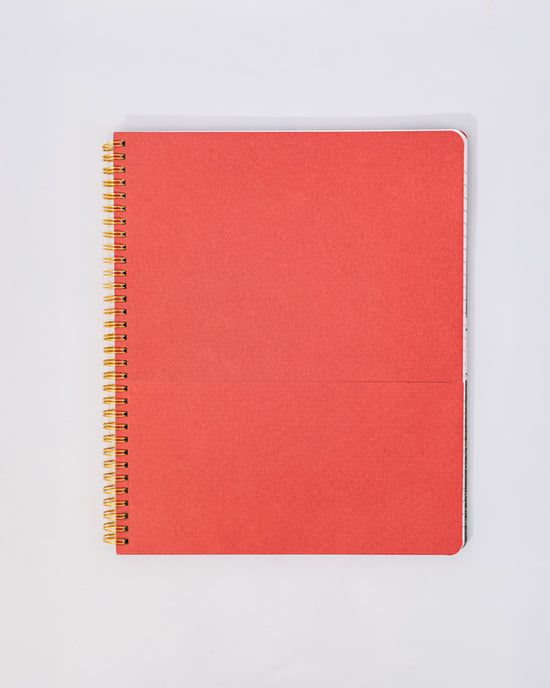 Floral Stripe Large Notebook | Rough Draft Notebook | ban.do