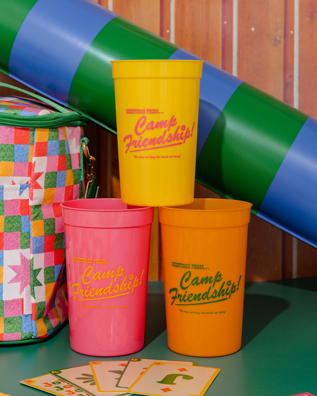 Camp Friendship Stadium Cup Set | Reusable Cups | ban.do