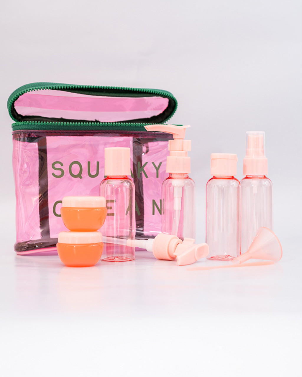 Squeaky Clean Travel Kit | Refillable Travel Set | ban.do