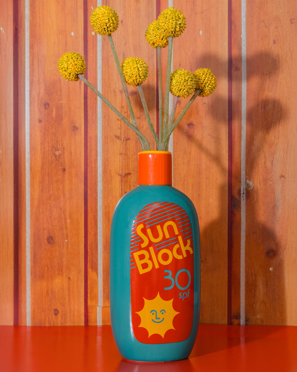 Sunblock Ceramic Vase | Decorative Flower Vase | ban.do