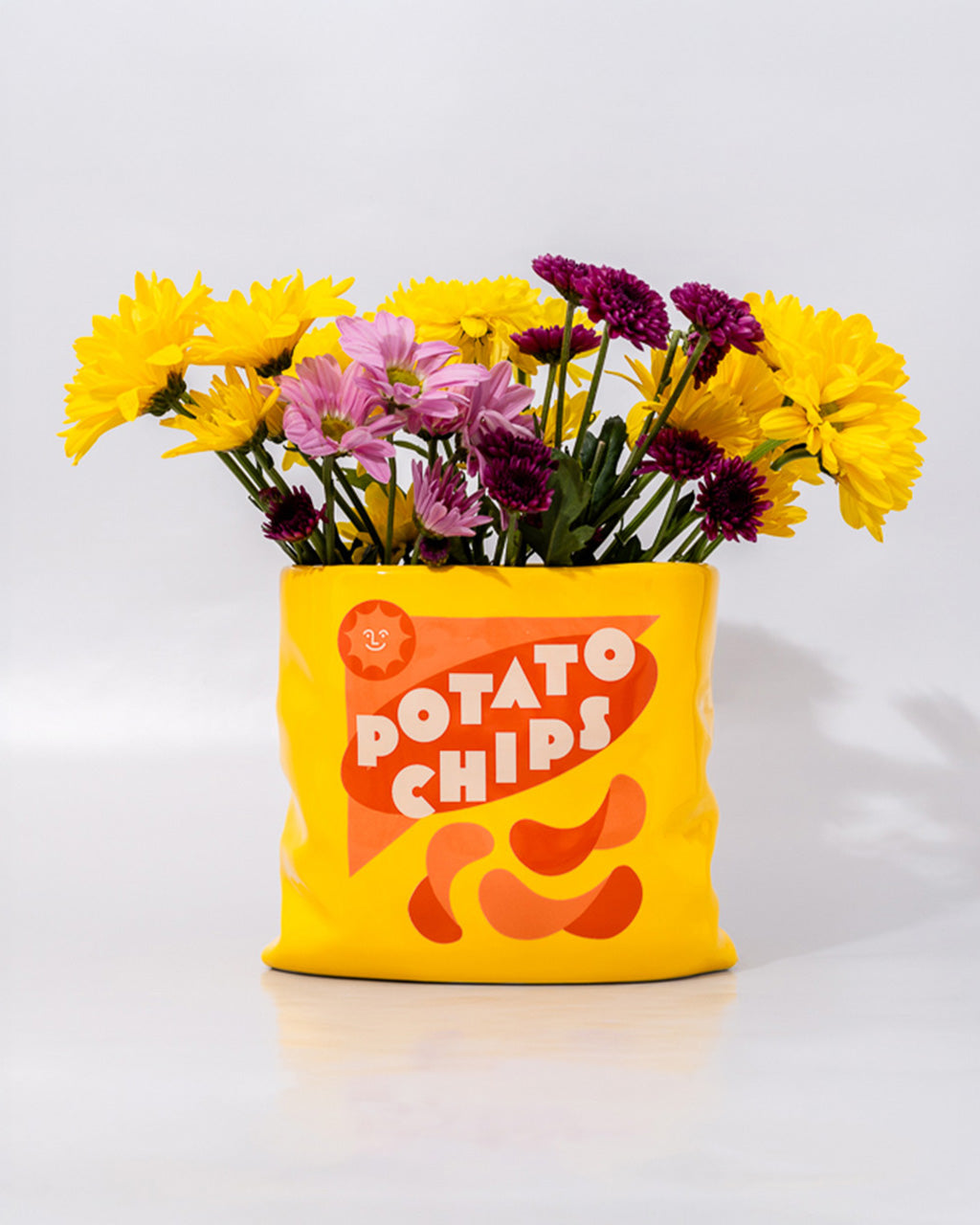 Potato Chips Ceramic Vase | Decorative Flower Vase | ban.do