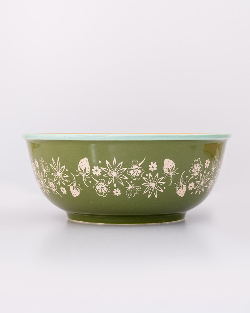 Small Ceramic Serving Bowl – Garden | Vintage-Inspired | ban.do