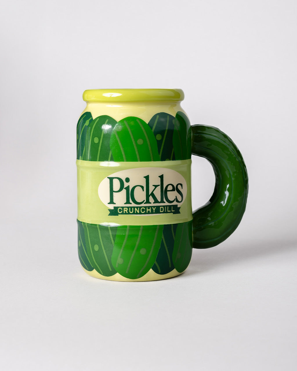 Pickle Jar Ceramic Mug | Funny Coffee Mug | ban.do