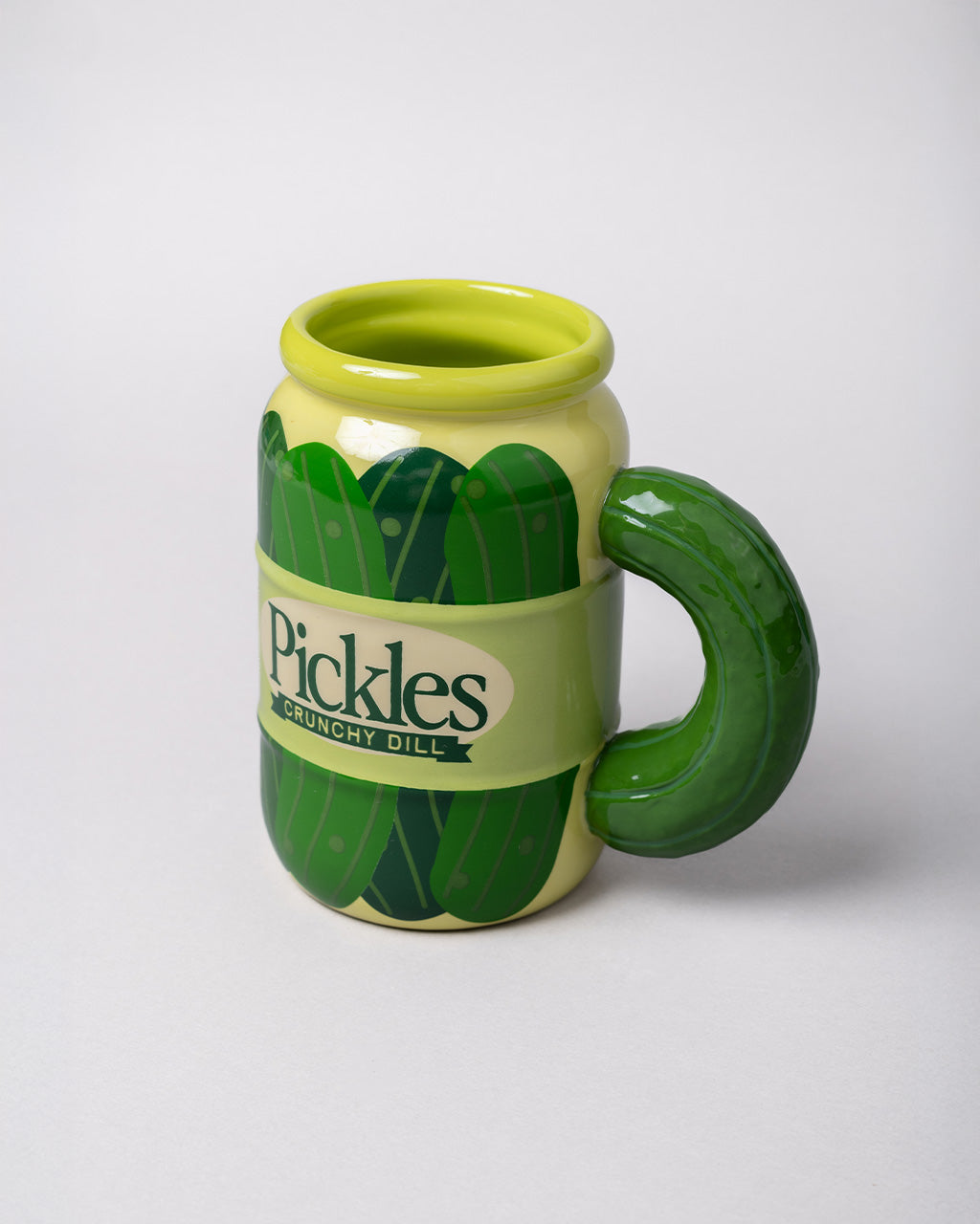 Pickle Jar Ceramic Mug | Funny Coffee Mug | ban.do