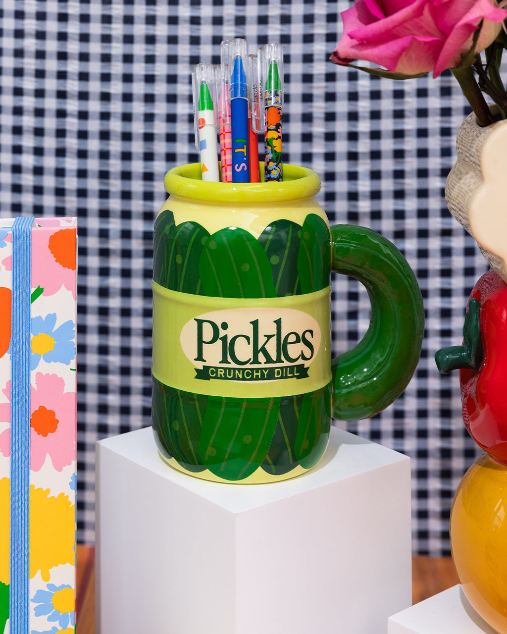 Pickle Jar Ceramic Mug | Funny Coffee Mug | ban.do