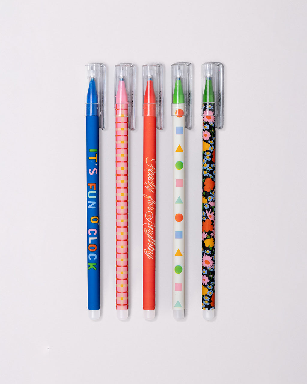Erasable Pen Set | Colorful Gel Ink Pens | ban.do