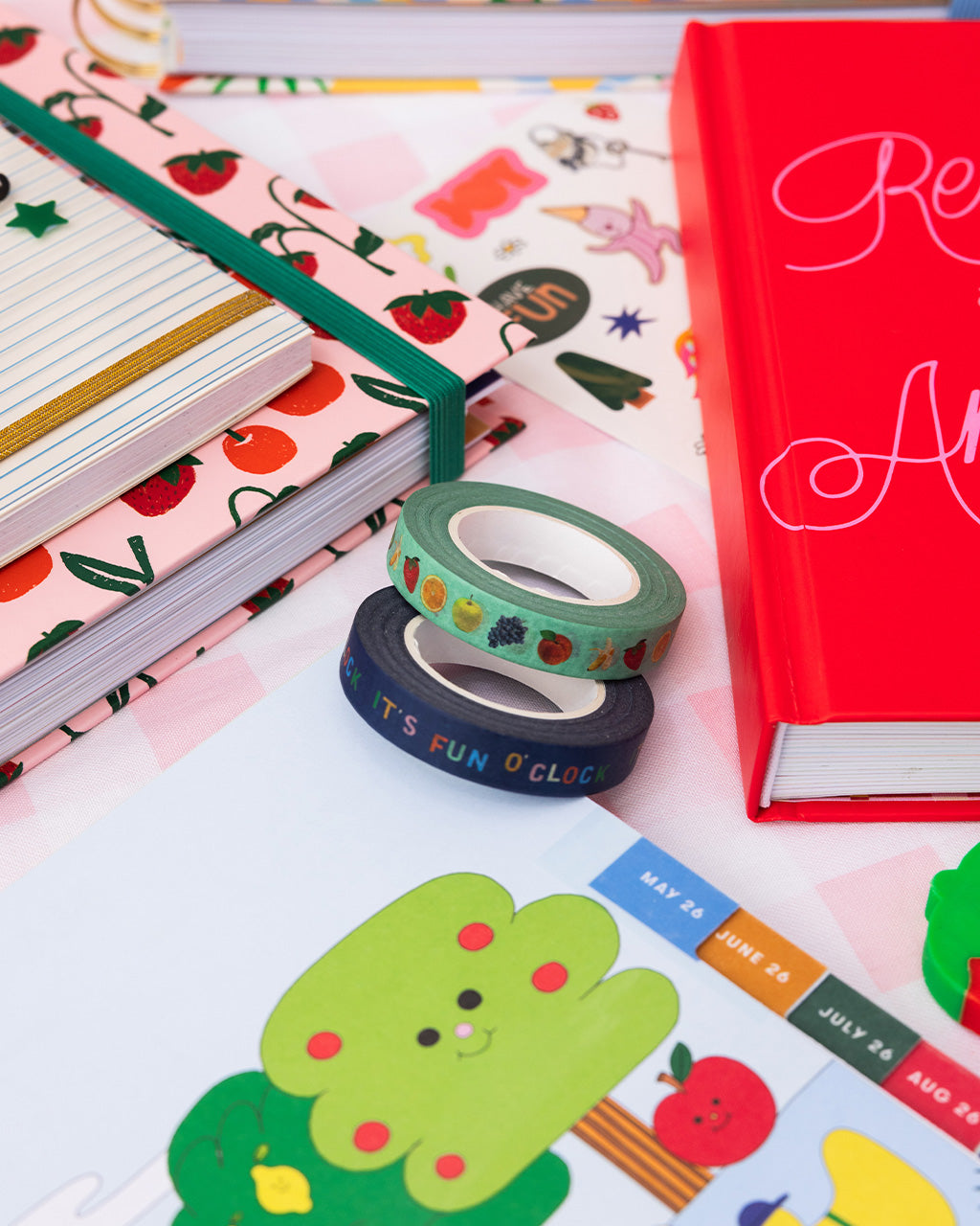 Stick with It Paper Tape Set - It's Fun O'Clock – ban.do