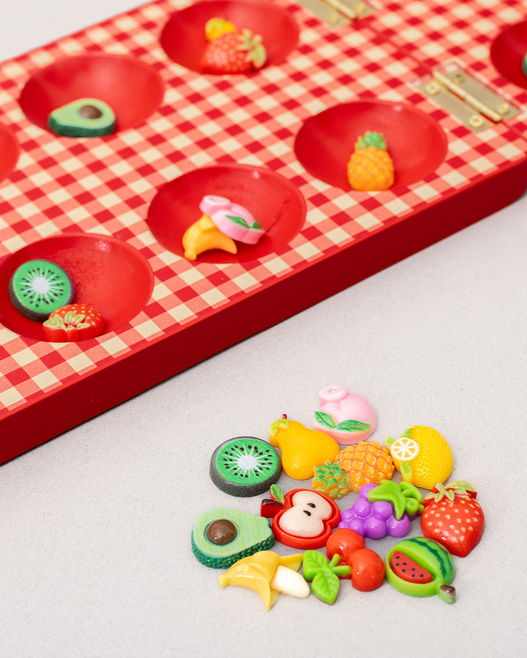 Wooden Mancala Board Game | Fruit-Shaped Pieces | ban.do