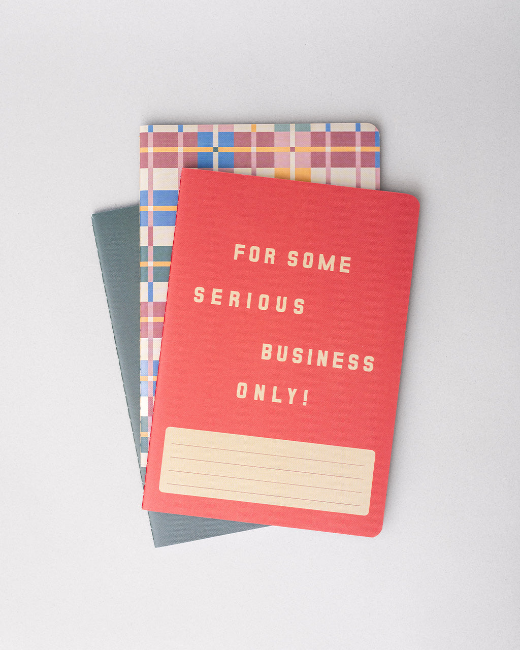 Hold That Thought Notebook Set | Serious Business | ban.do