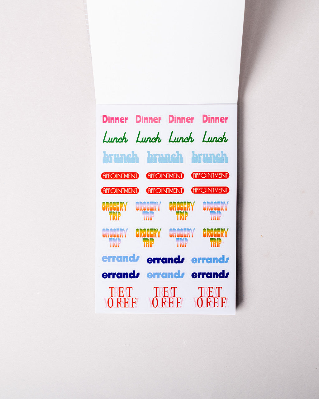 Planner Sticker Book Issue One | Colorful Stickers | ban.do