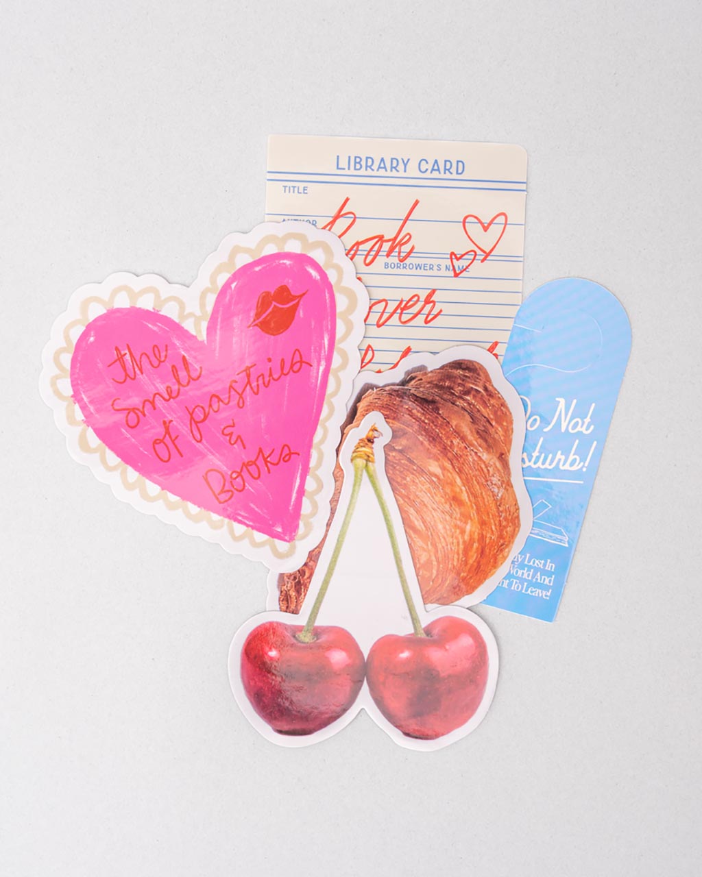 Big Vinyl Stickers Pastries and Books Pack | ban.do