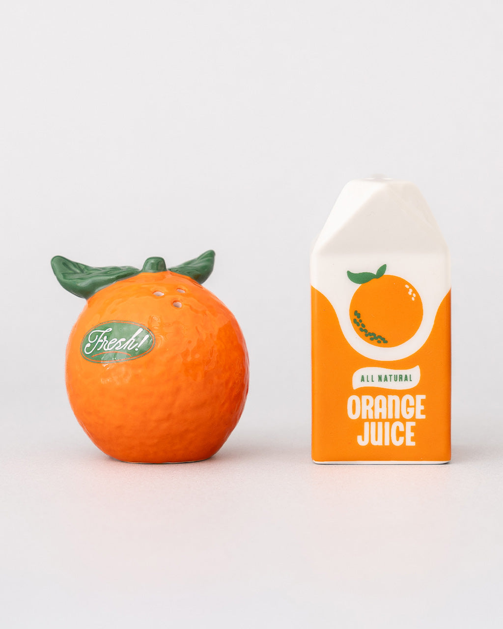 Orange & Orange Juice Salt + Pepper Shakers | ban.do