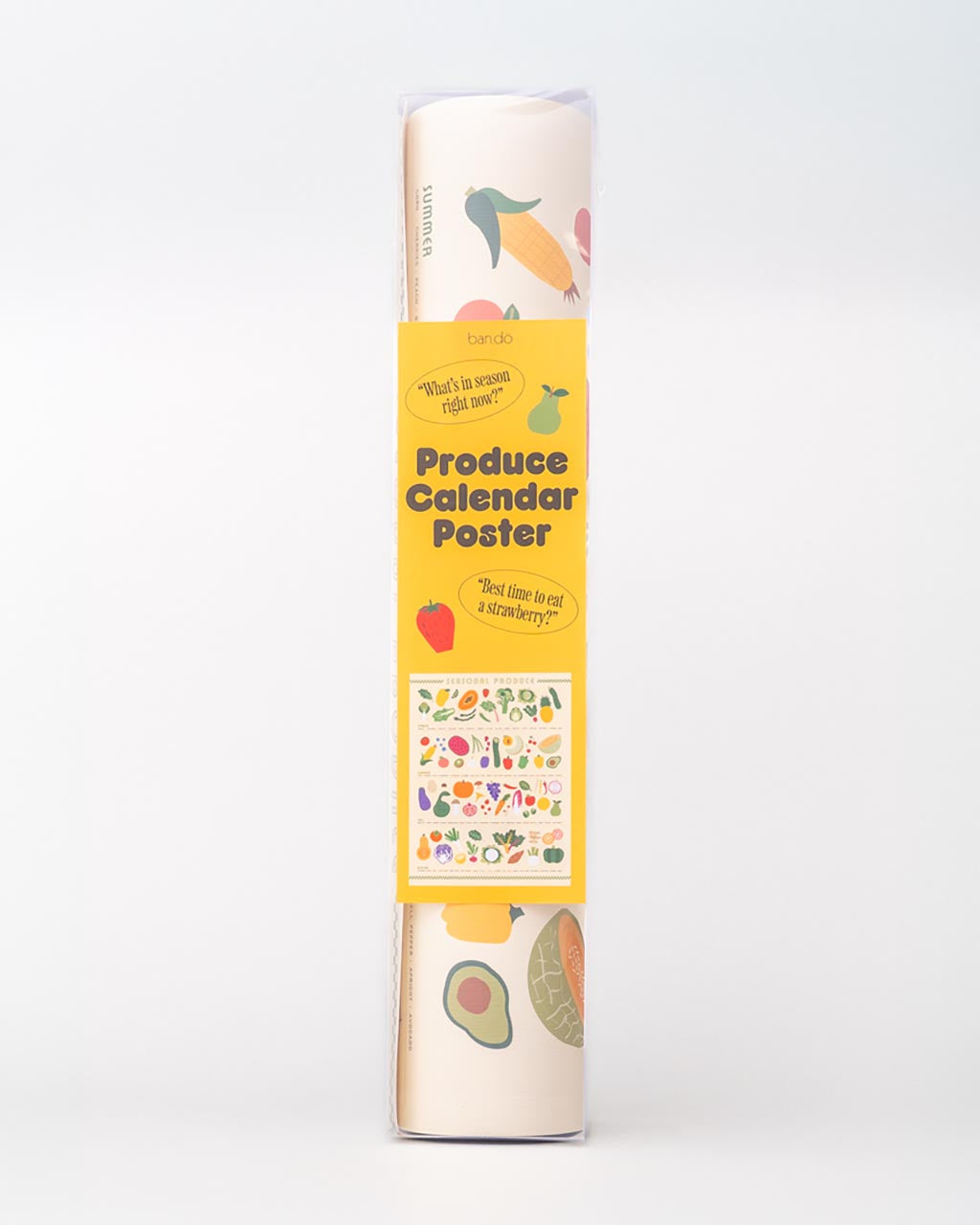 Seasonal Produce Calendar Wall Chart | ban.do