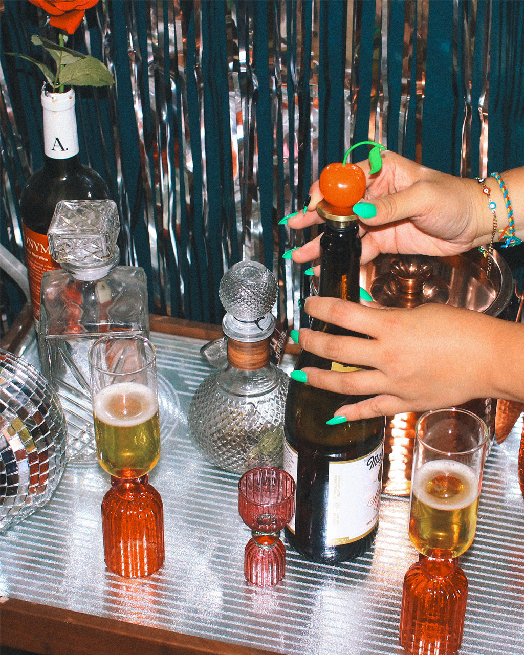 Pink Bar Glass Set | Colorful Drinkware | ban.do