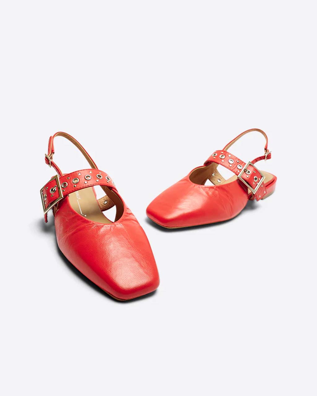 Pearl Slingback Ballet Flat - Cherry – ban.do