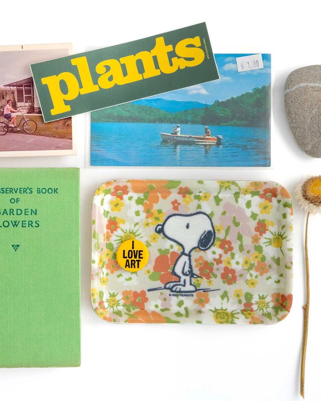 Small Trinket Tray - Snoopy Wildflowers – ban.do
