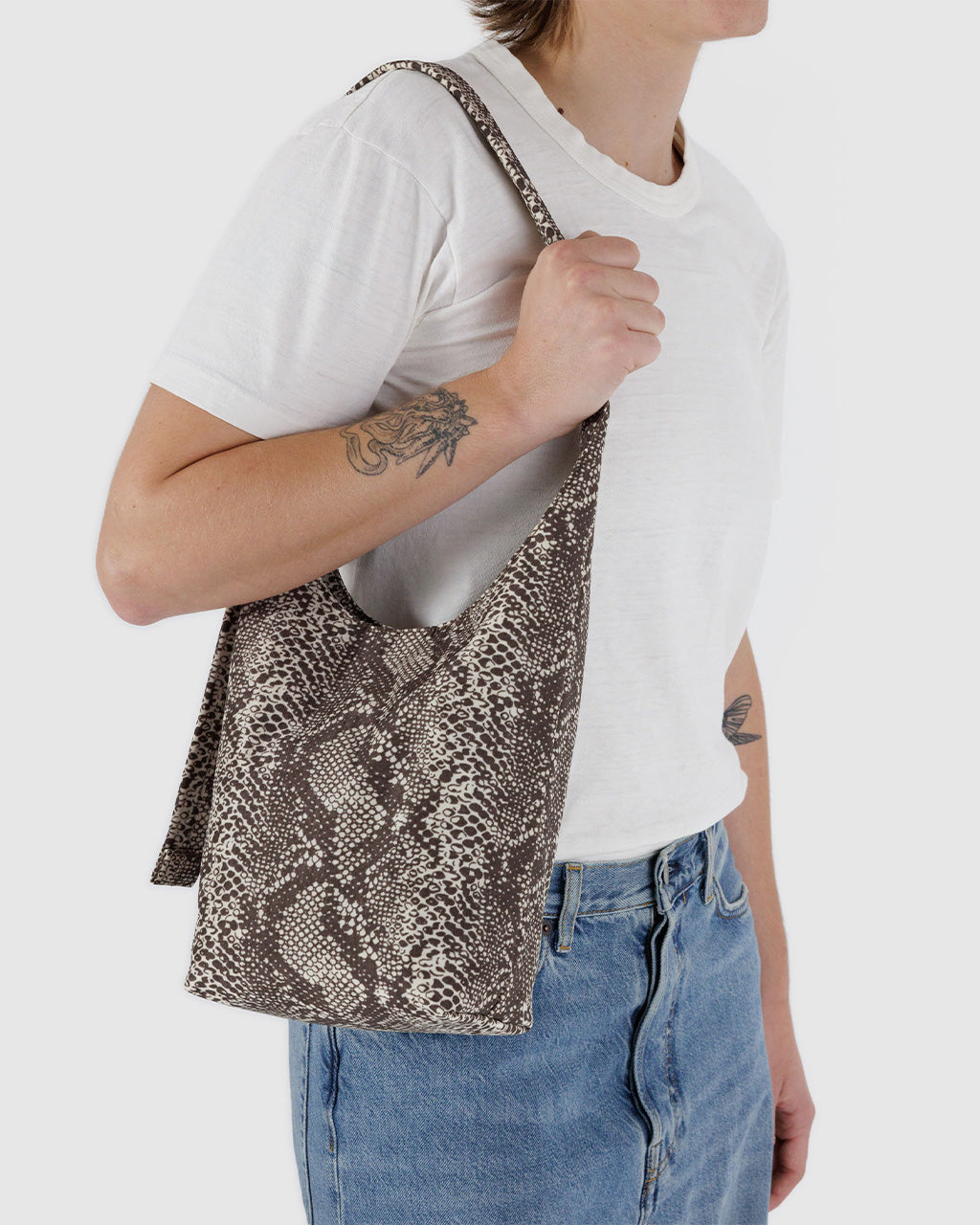 Small Nylon Sling Bag - Snakeskin – ban.do