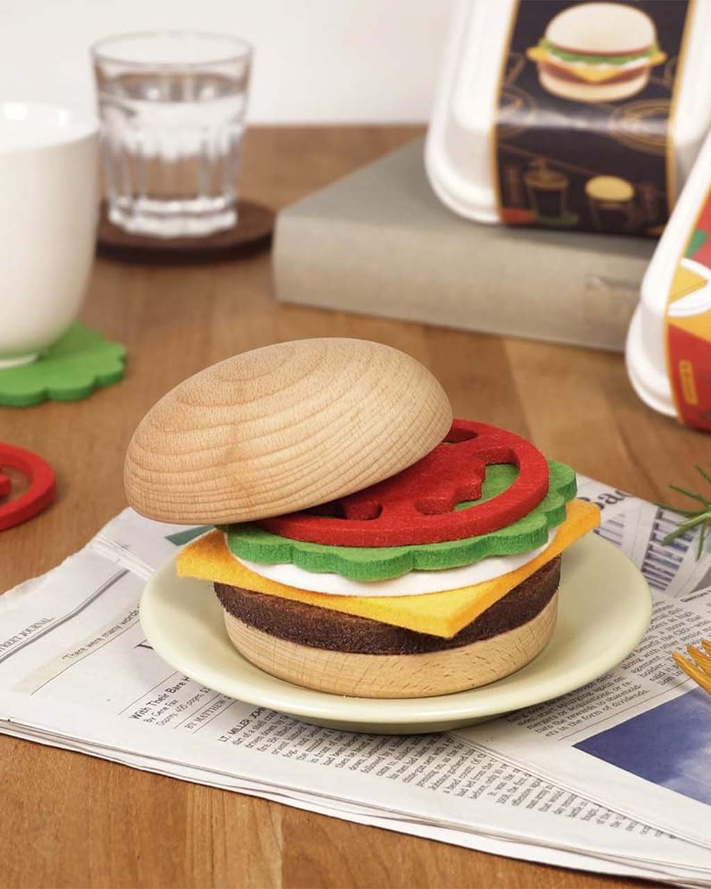 Burger Coaster Set – ban.do