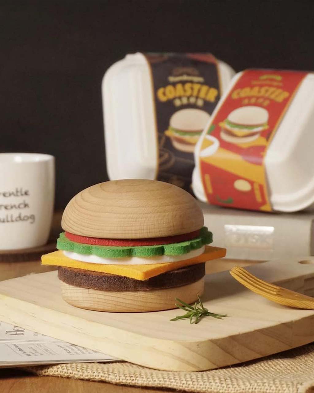 Burger Coaster Set – ban.do