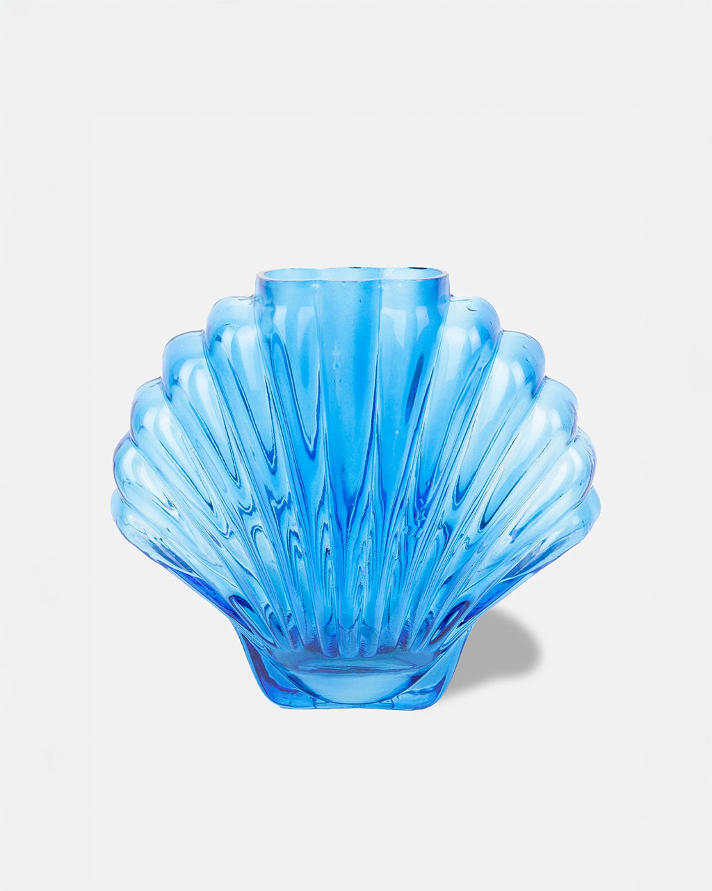 Cobalt Blue Glass Seashell Vase – ban.do