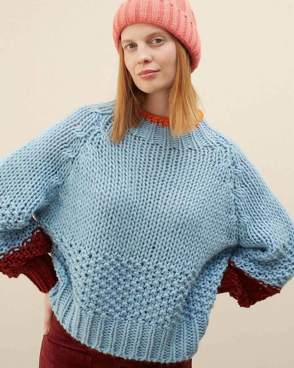 Tamborito Sweater - Blue – ban.do