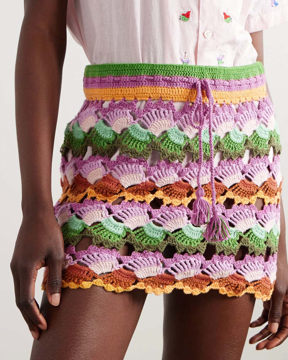 Bananas Crochet Stitch Skirt – ban.do