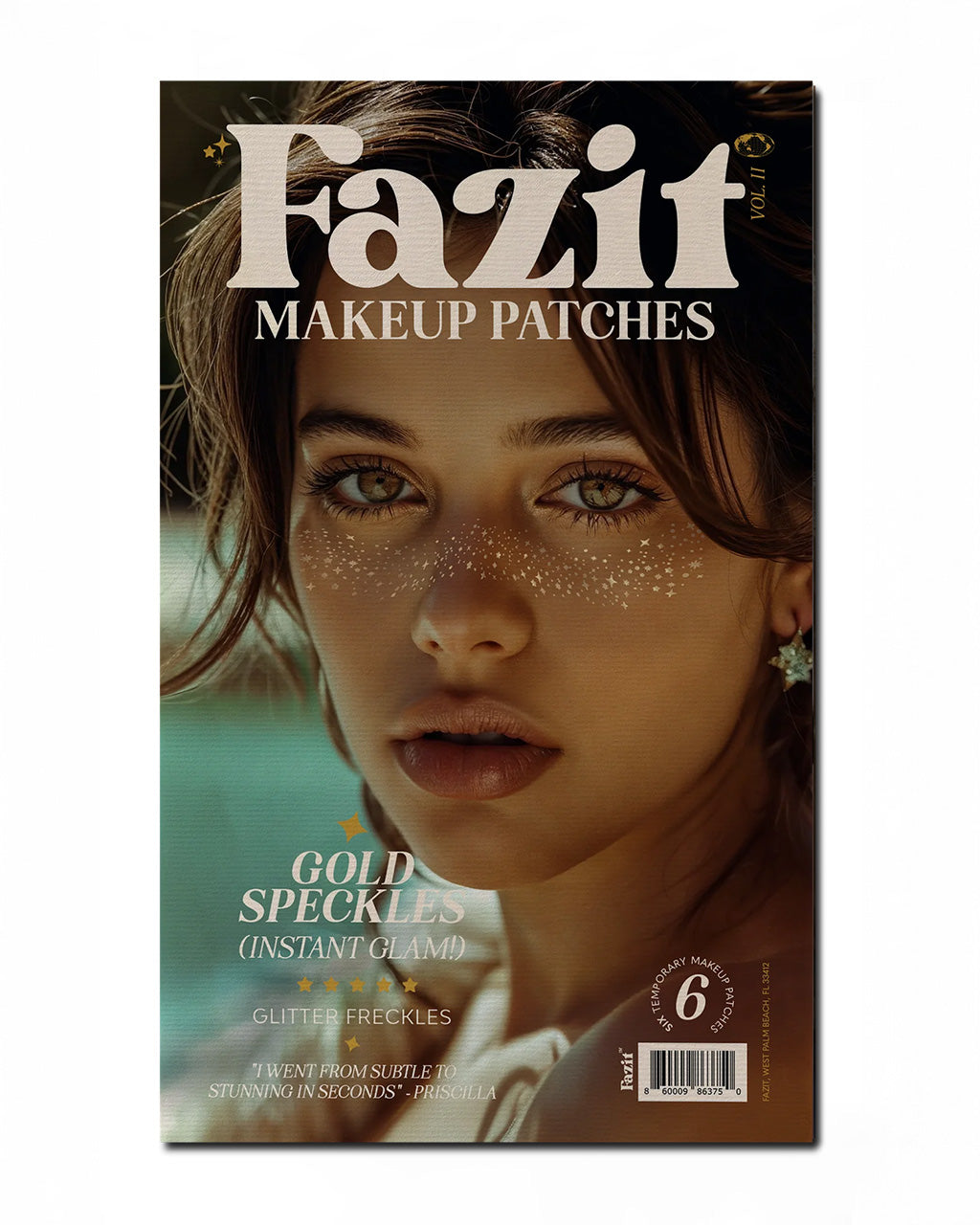 Makeup Patches - Gold Stardust Speckles – ban.do