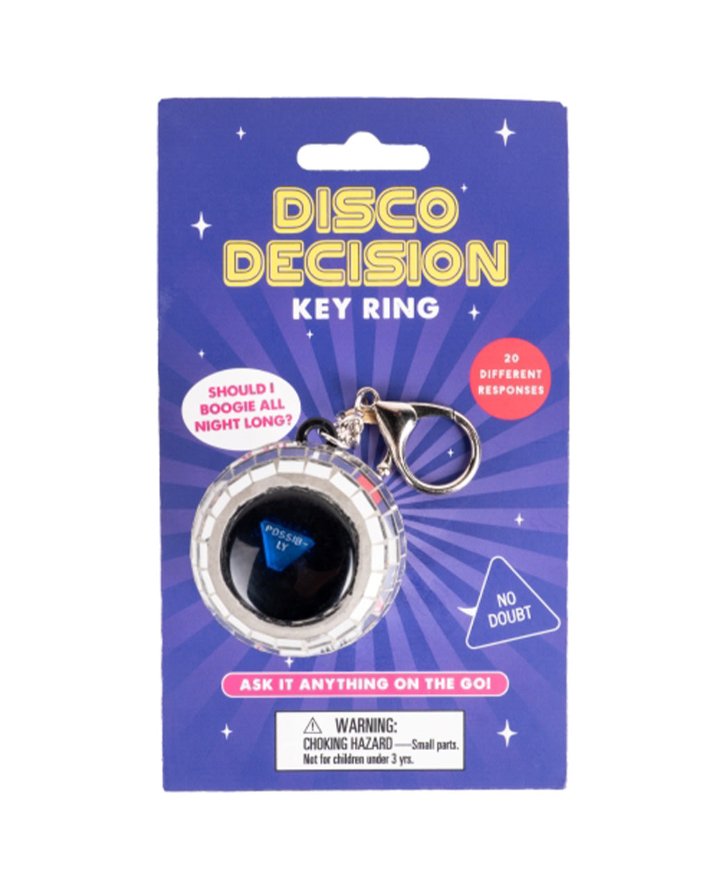 Disco Decision Maker Keyring – ban.do