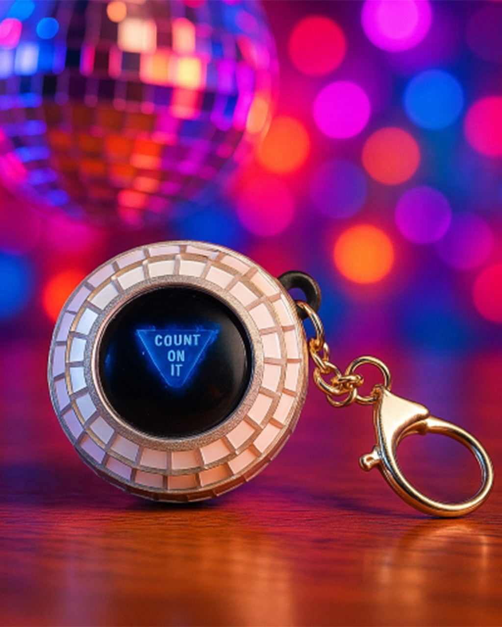 Disco Decision Maker Keyring – ban.do