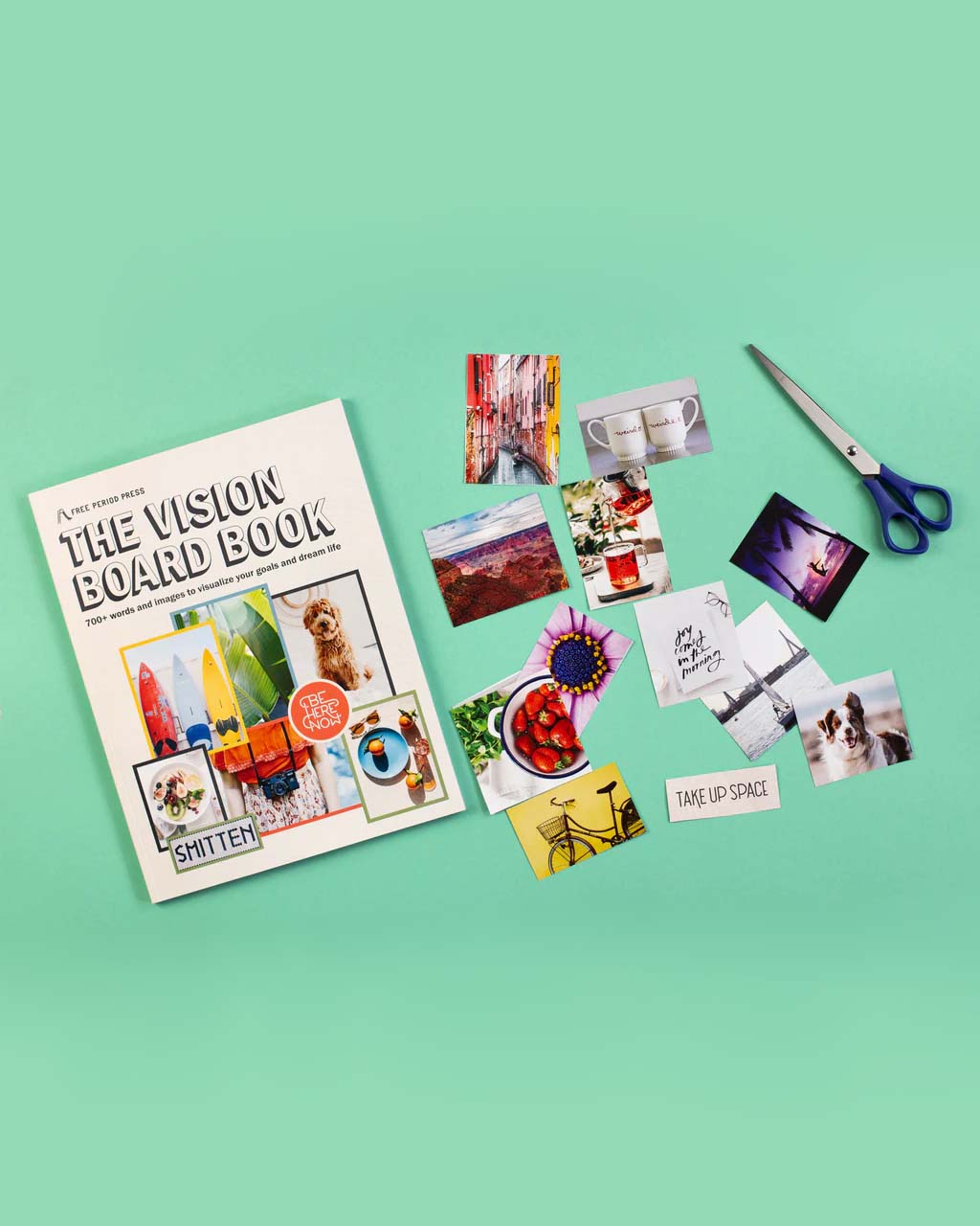 The Vision Board Book: 700+ Words and Images To Visualize Your Goals a ...