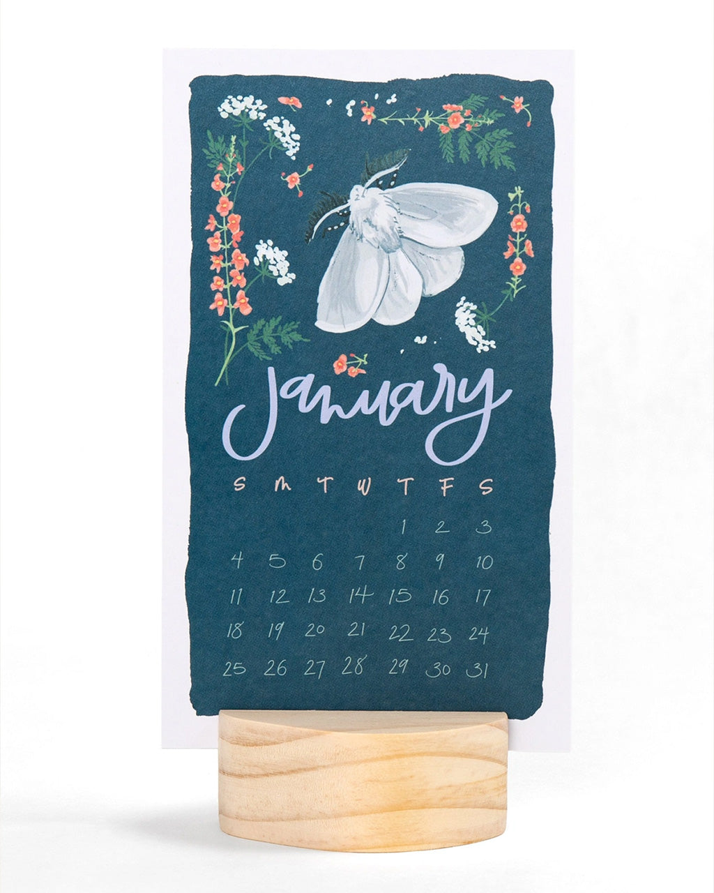 Butterfly Garden 2026 Mini Desk Calendar – ban.do