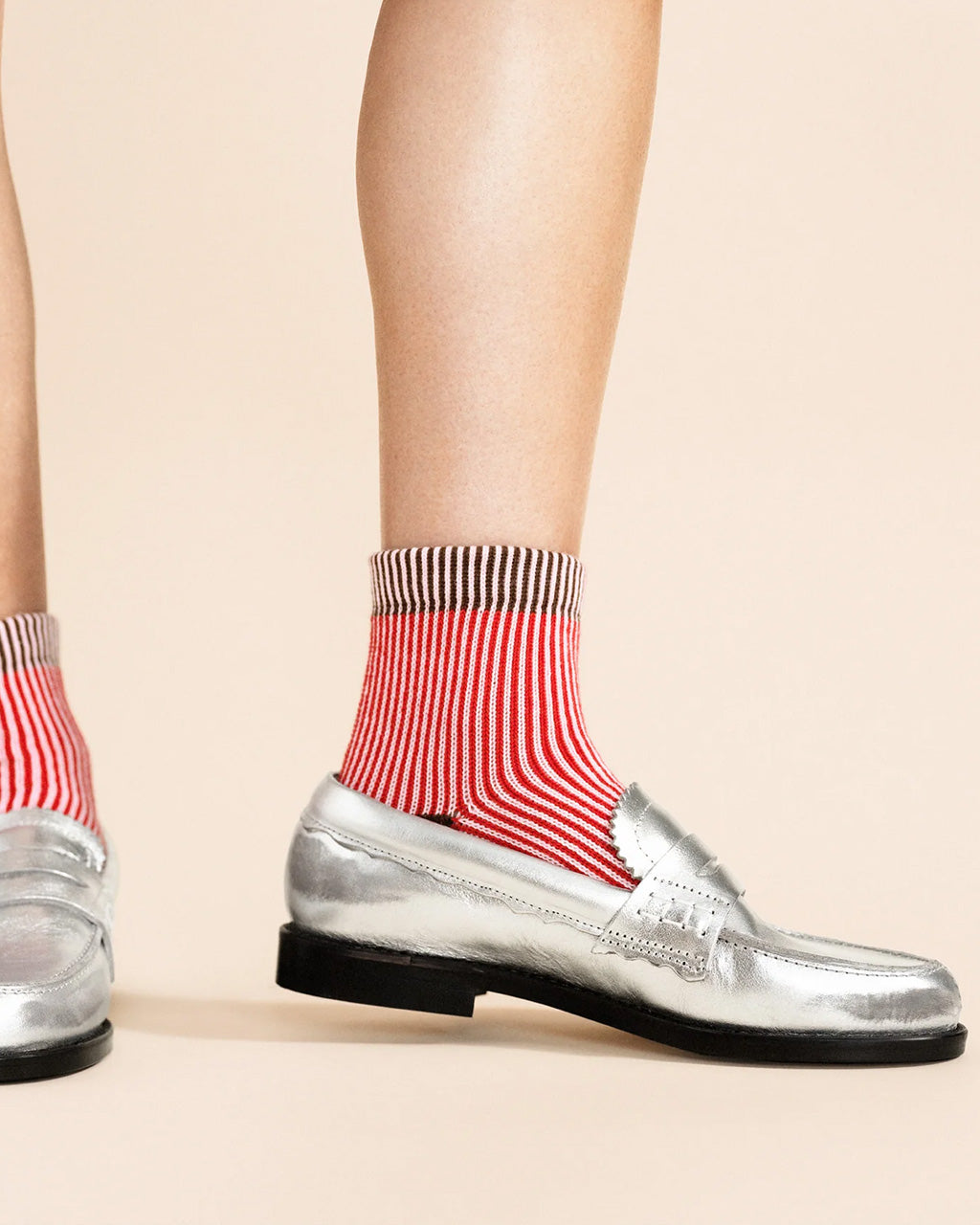 Umbrella Short Crew Socks - Pink – ban.do