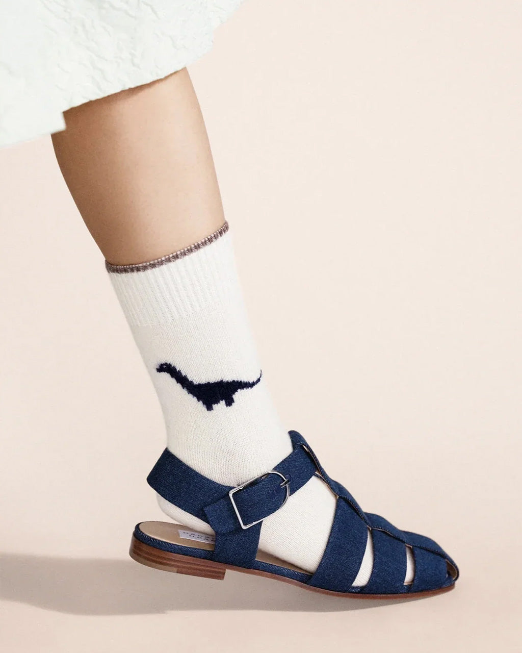 Dino Cashmere Crew Socks – ban.do