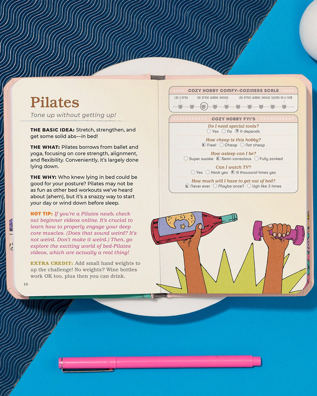 Cozy Hobbies You Can Do In Bed Book – ban.do