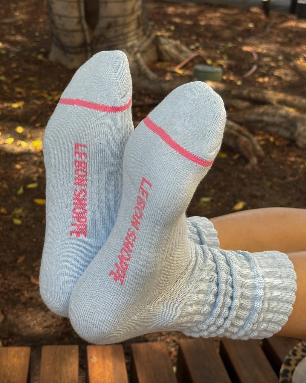 Ballet Socks - Baby Blue – ban.do