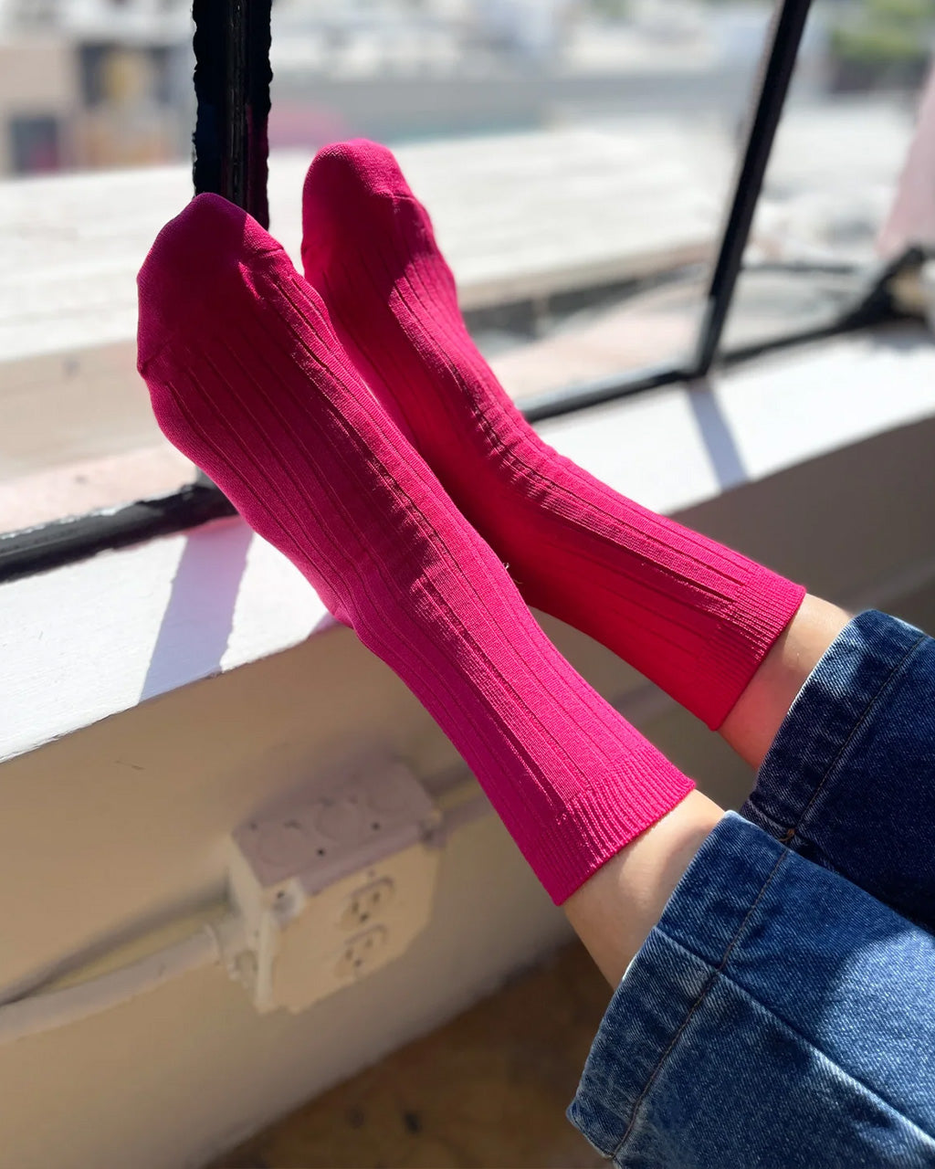 Her Socks - Fuchsia – ban.do