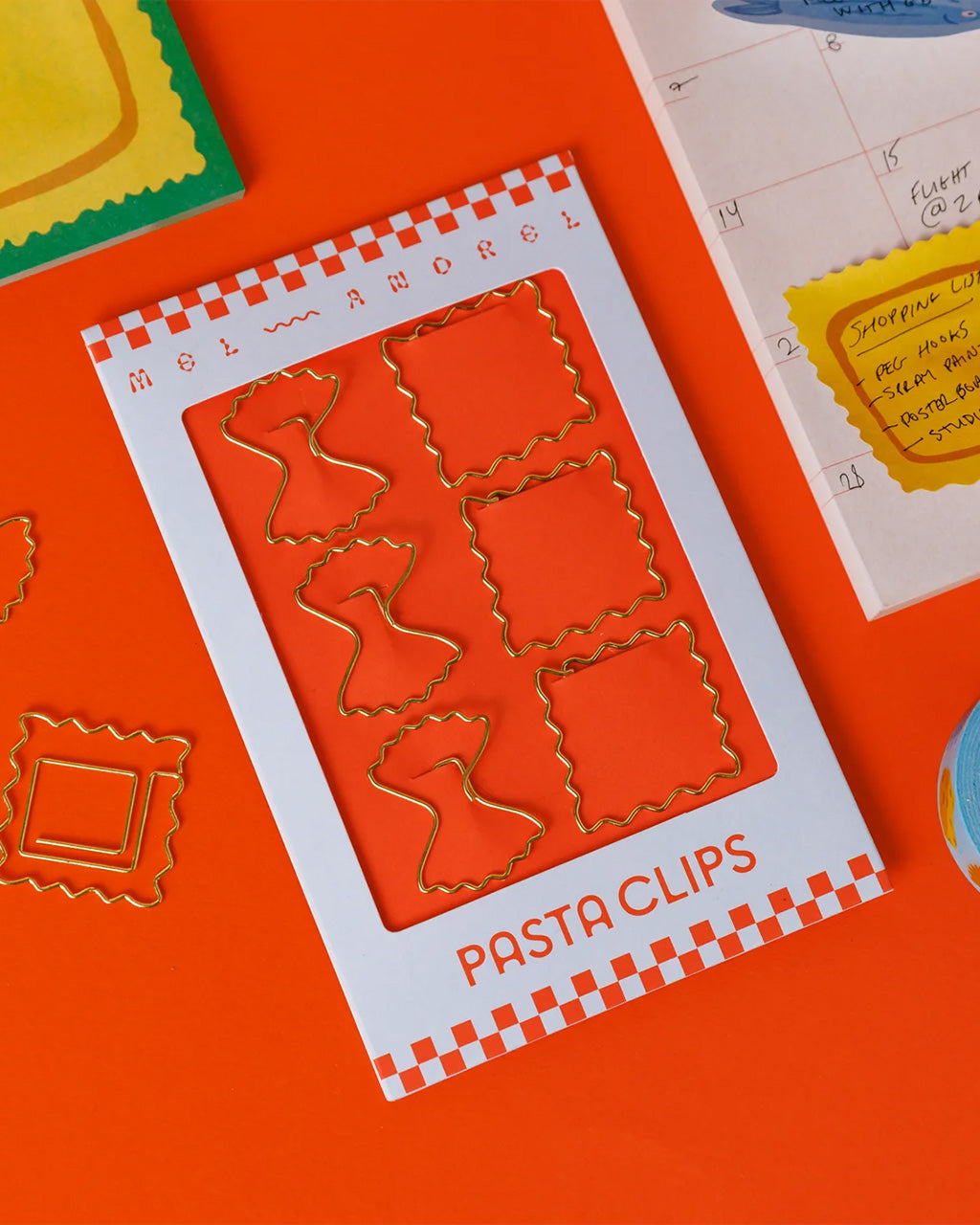 Pasta Paper Clips - Ravioli + Farfalle – ban.do