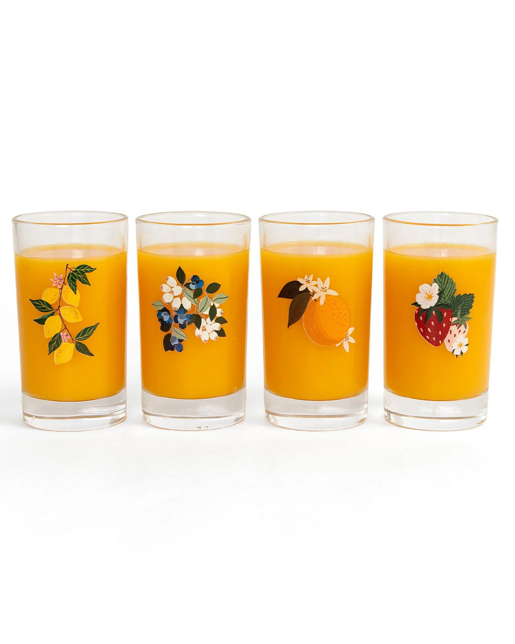 Berry + Citrus Mini Juice Glass Set – ban.do