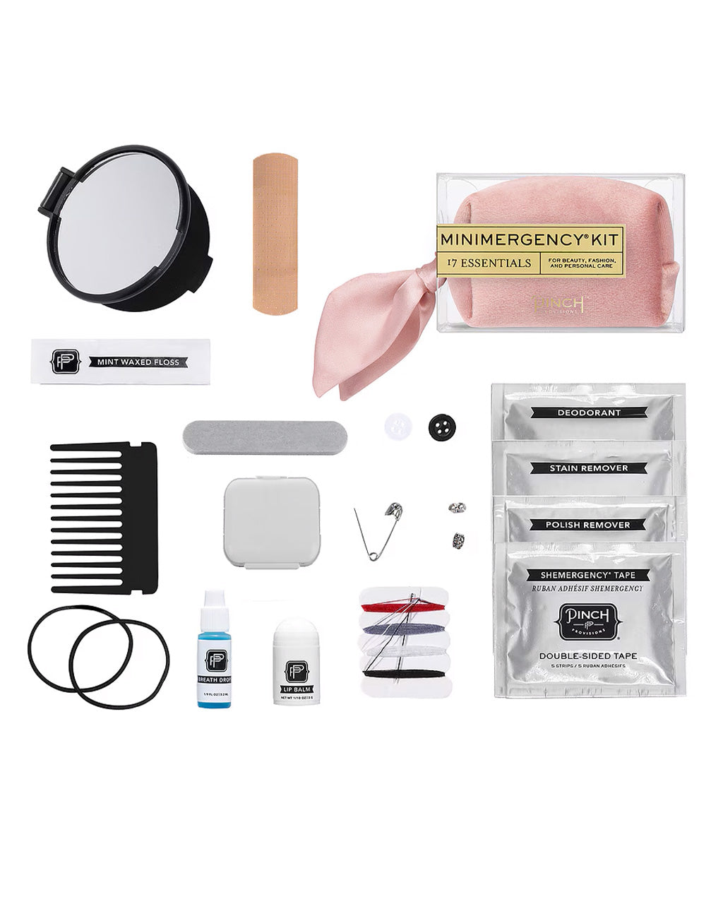 Velvet Scarf Minimergency Kit - Blush – ban.do