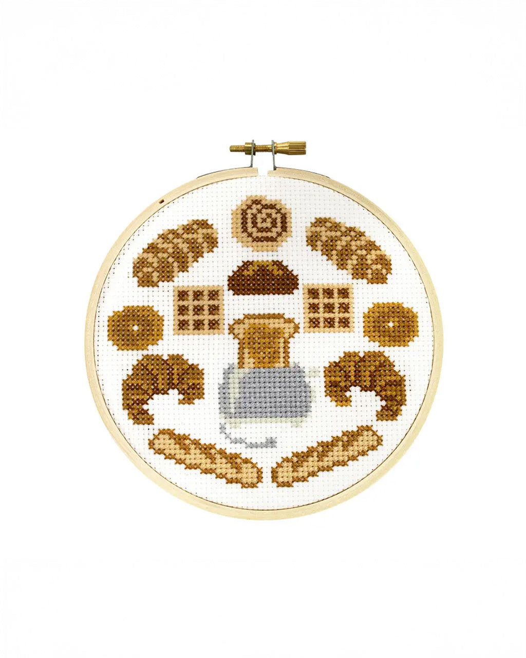 Bread Head Cross Stitch Kit – ban.do