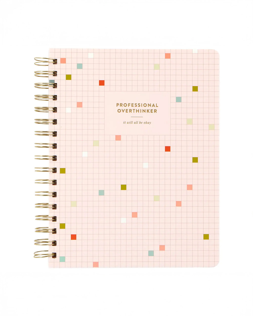 Professional Overthinker Spiral Notebook – ban.do
