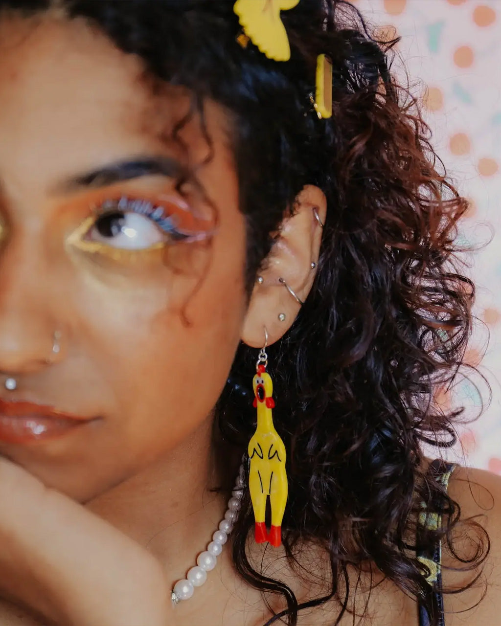 Rubber Chicken Earrings – ban.do