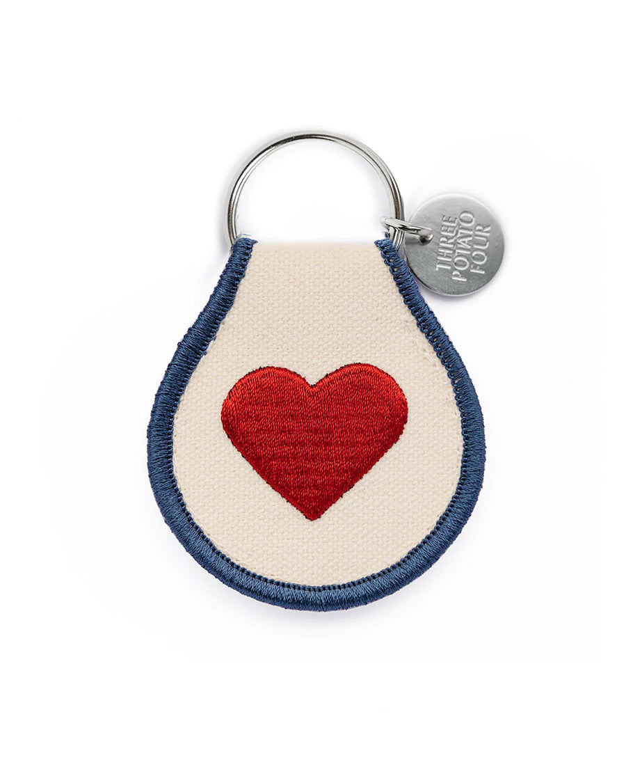 Classic Heart Patch Keychain – ban.do