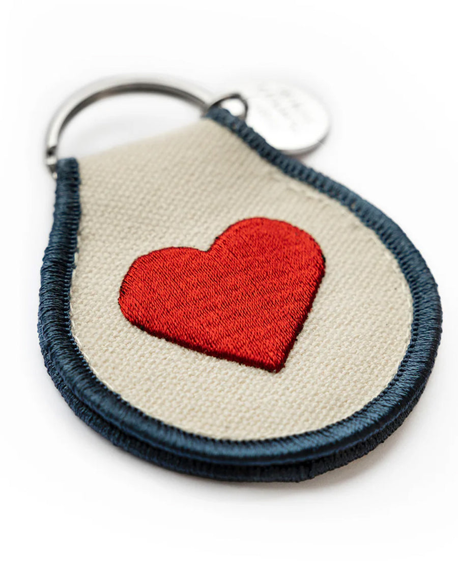 Classic Heart Patch Keychain – ban.do