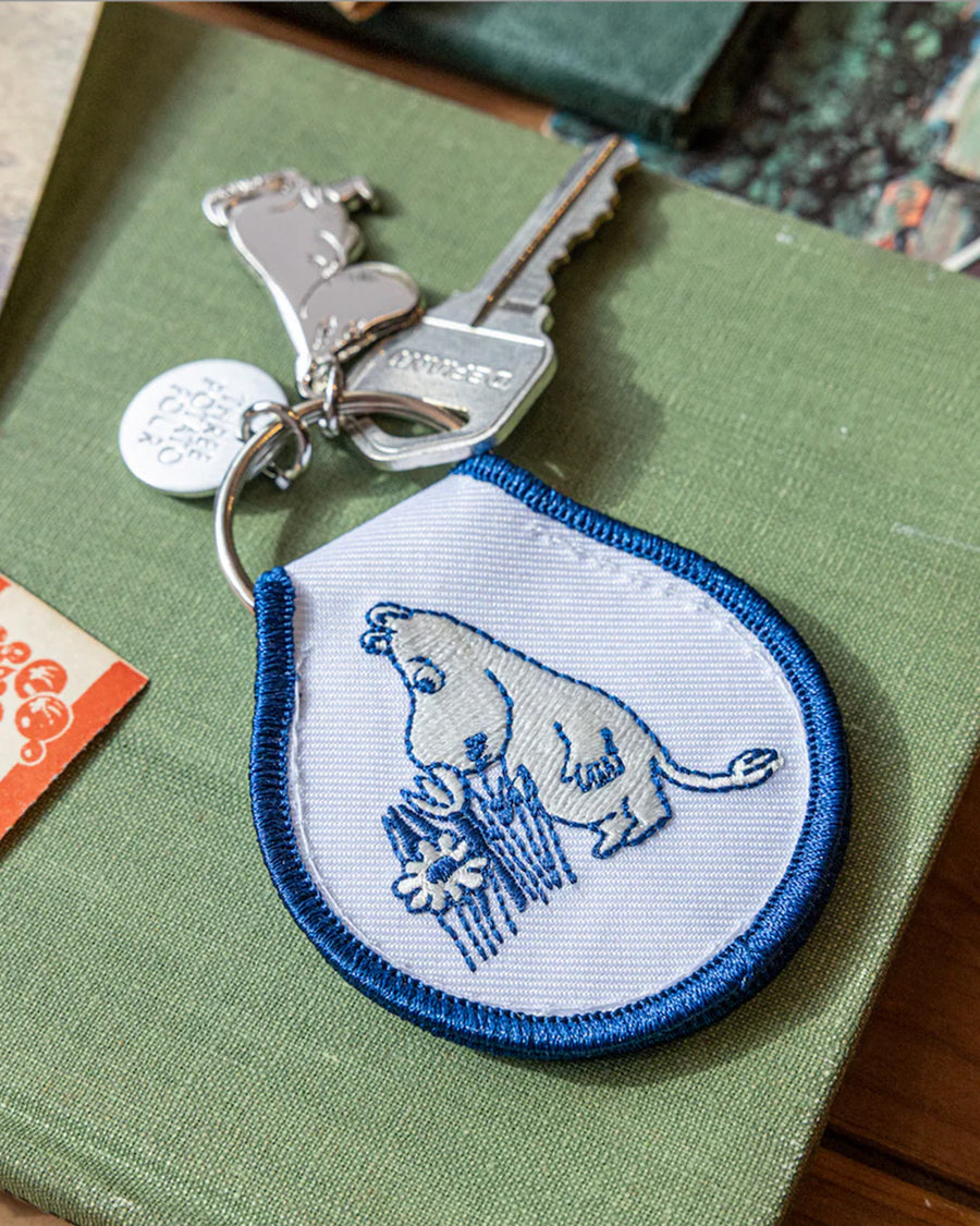 Moomin Moomintroll Garden Patch Keychain + Charm – ban.do