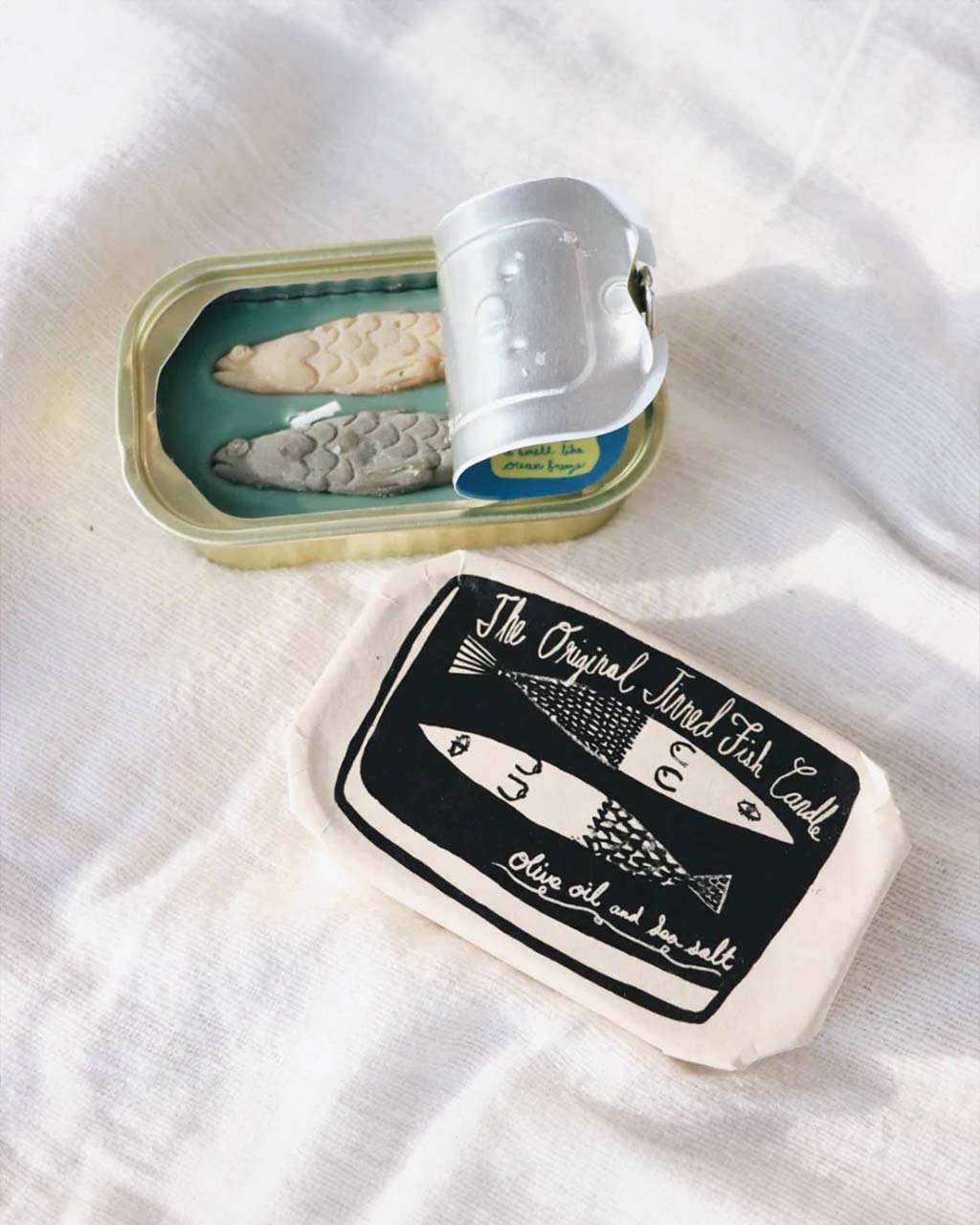Tinned Fish Candle - Olive Oil and Sea Salt – ban.do