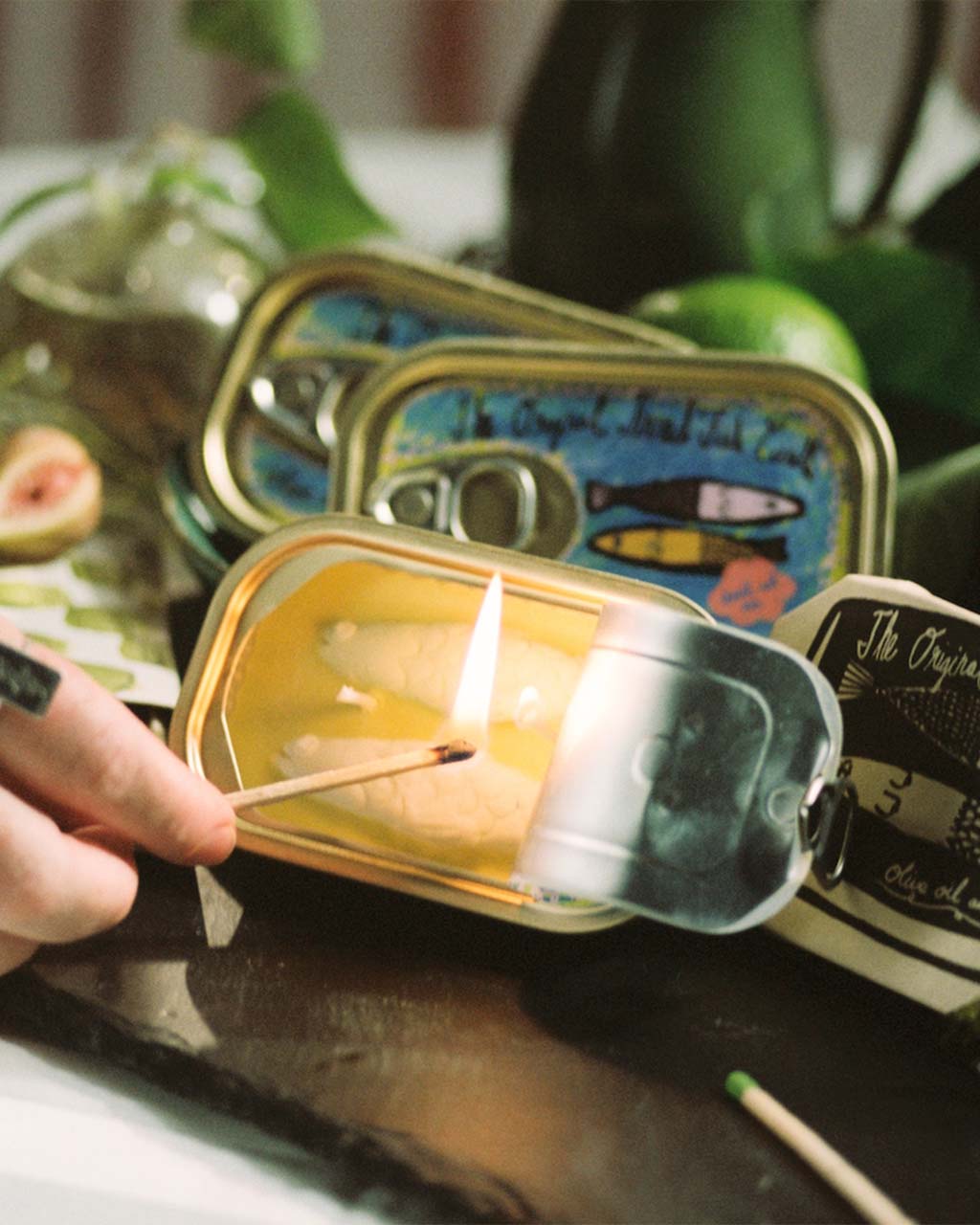 Tinned Fish Candle - Olive Oil and Sea Salt – ban.do